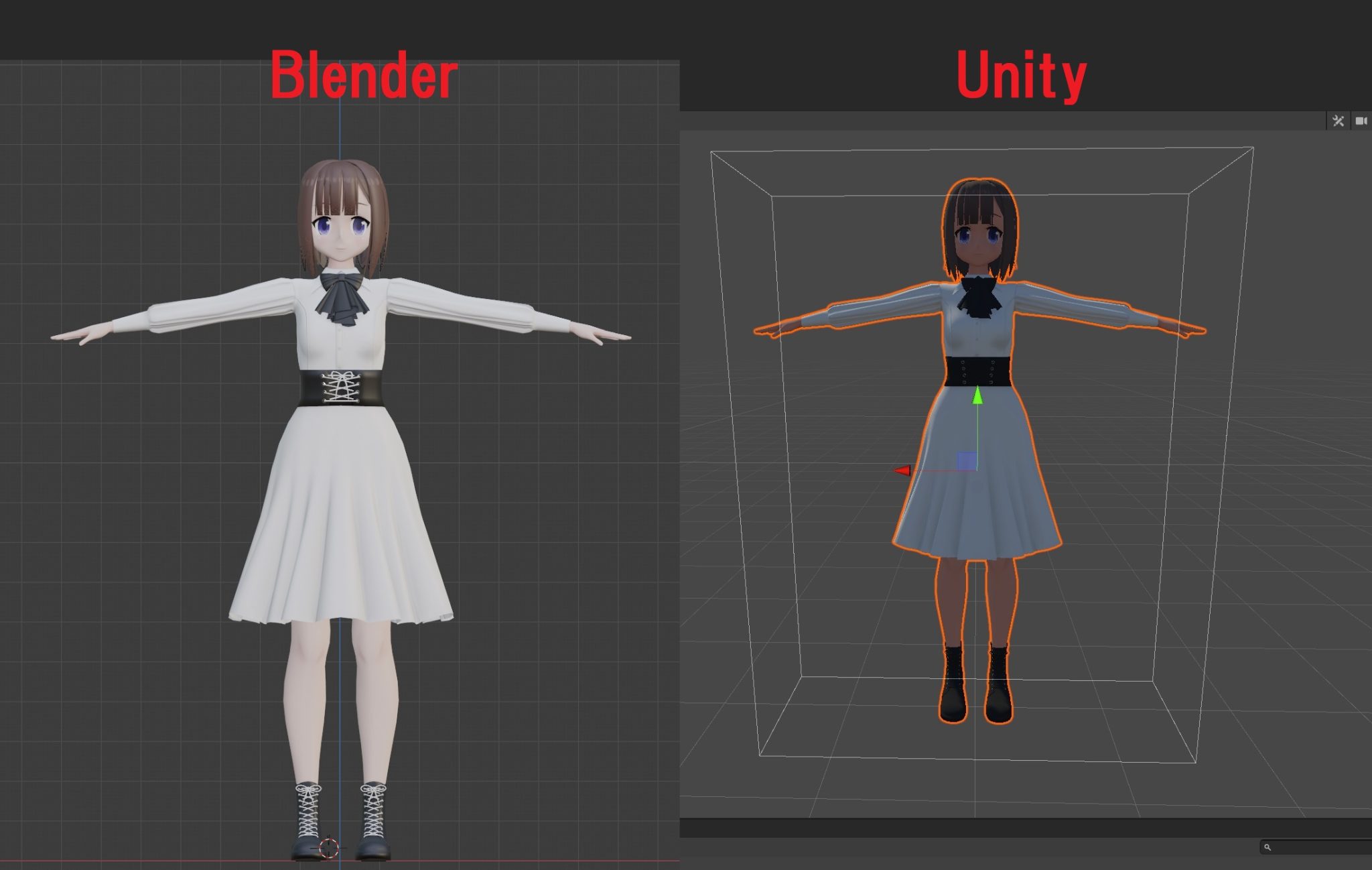 Blenderで作ったモデルをVRChatに召喚してみた | らんぶ亭